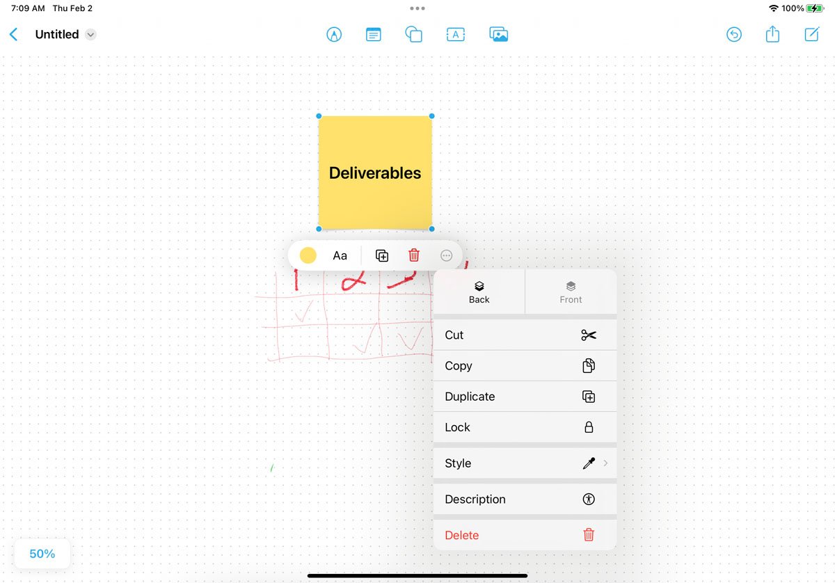 How to use the Freeform app as a virtual whiteboard on an iPhone or iPad
