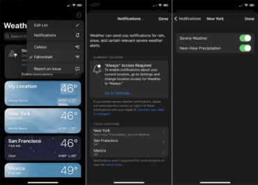 How to use the Apple Weather app on your iPhone