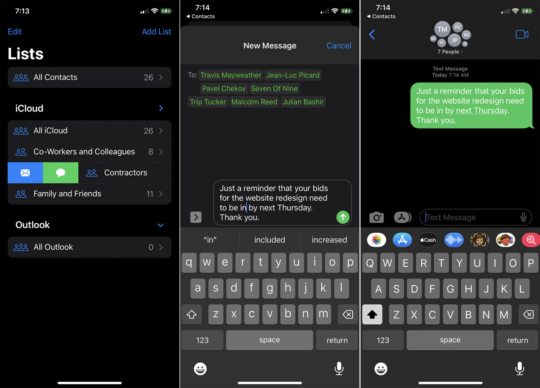 How to create and manage multiple contact lists on your iPhone