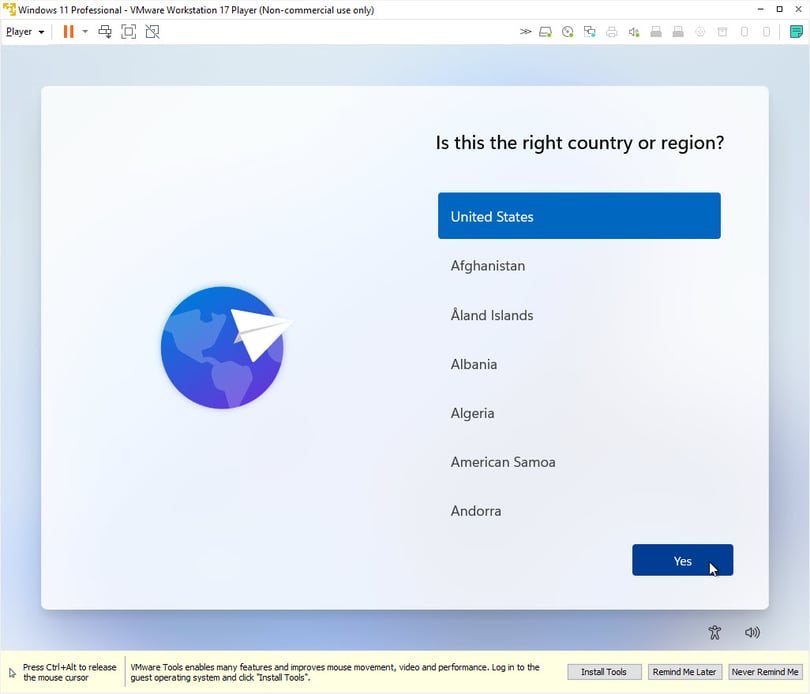 如何使用 VMware Workstation Player 17 创建适用于 Windows 11 的虚拟机 - Flnug.com