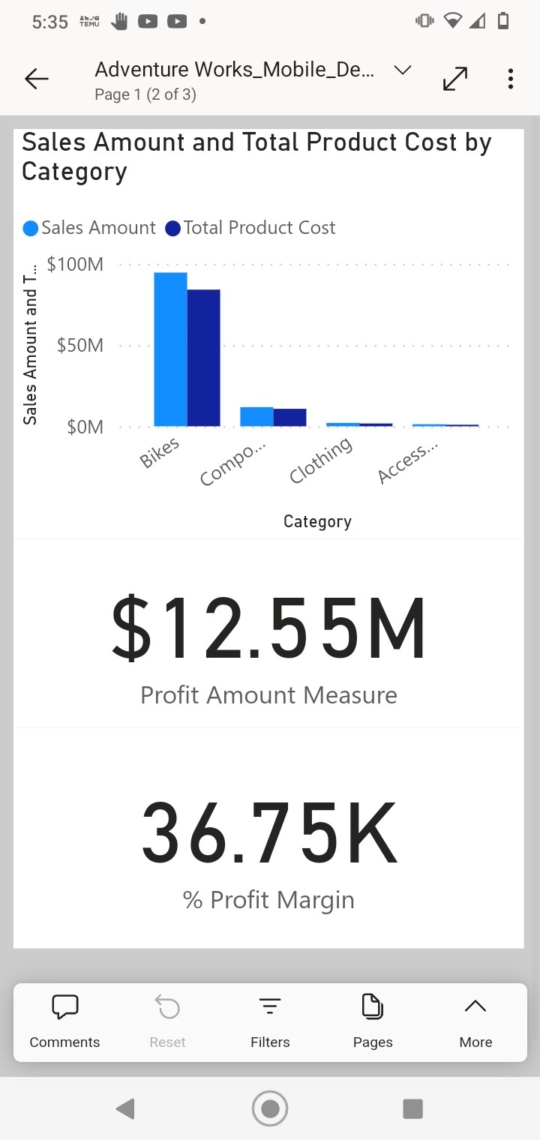 How To Design and Review Reports for Mobile Devices in Power BI