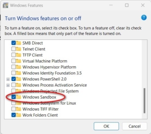 How to install the built-in virtual Sandbox in Windows 11 - TechRepublic