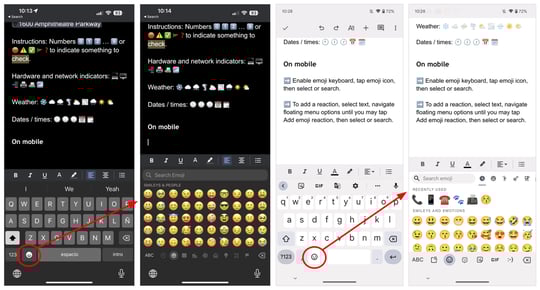 How to add emoji in Google Docs