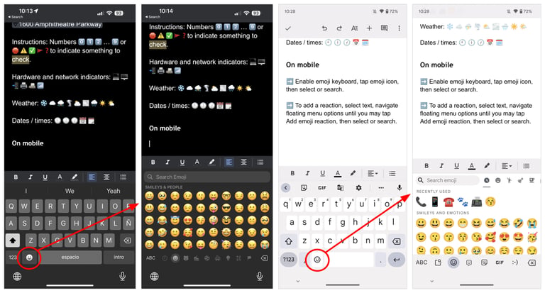 How to add emoji in Google Docs