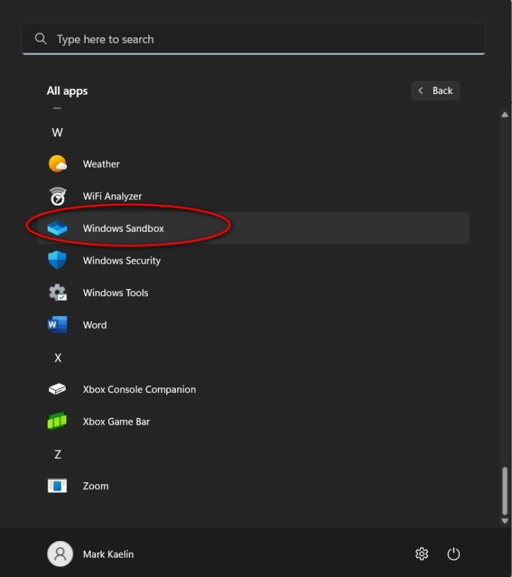 How to install the built-in virtual Sandbox in Windows 11 - TechRepublic