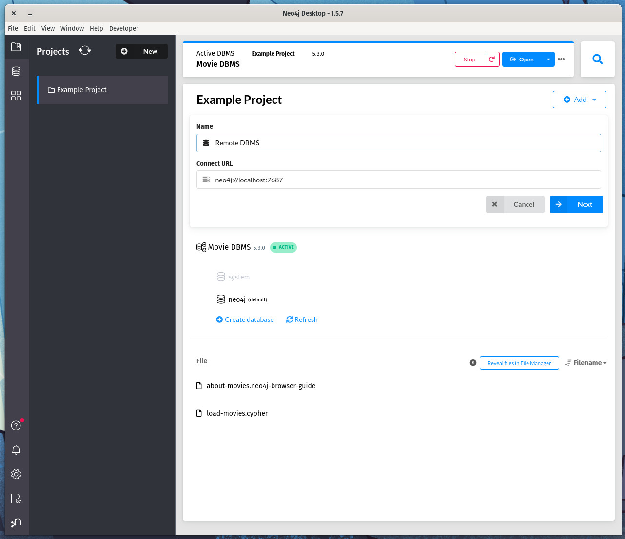 How to install the Neo4j Desktop app and connect it to a remote server
