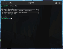 How to install and use the Taskwarrior command-line todo list