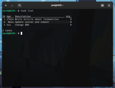 How to install and use the Taskwarrior command-line todo list