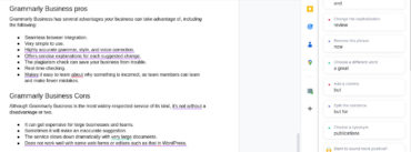 Grammarly Business Review: Cost, Features, Pros & Cons