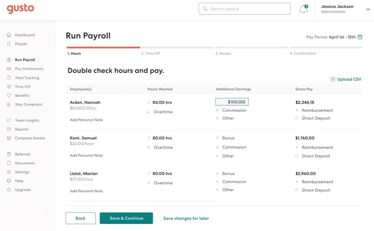 Gusto vs QuickBooks: Payroll Software Comparison
