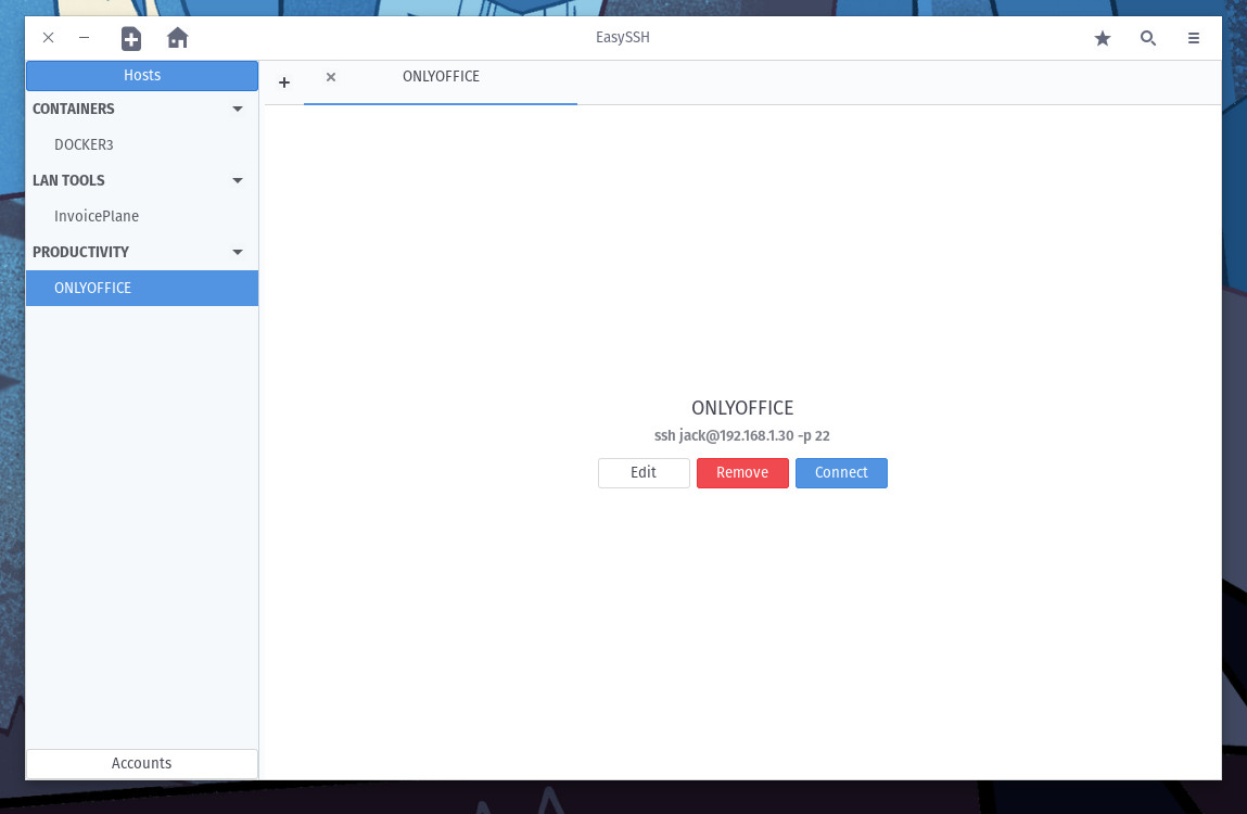 Multiple SSH Sessions in a Single Window with EasySSH | TechRepublic