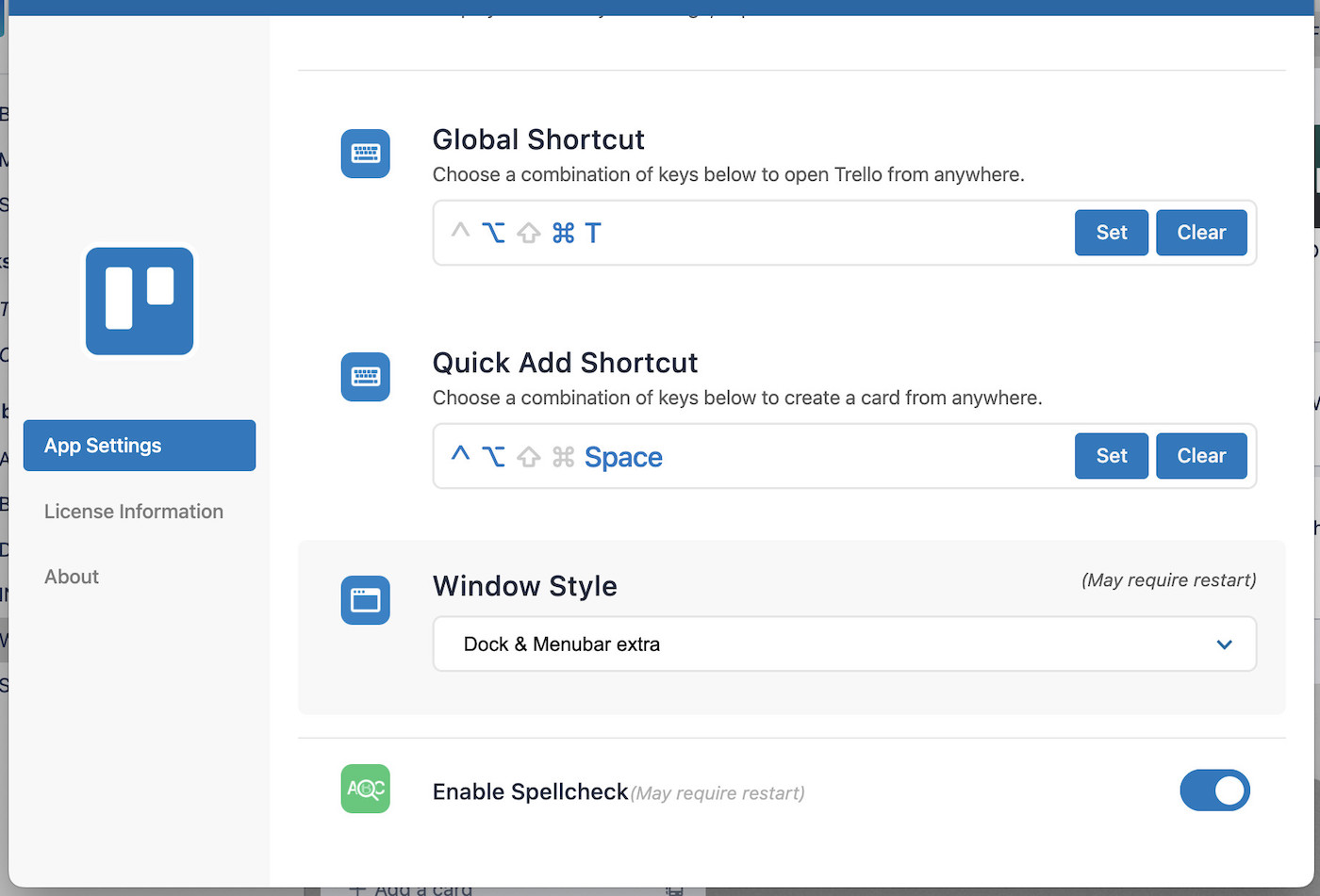 How to use the Trello Add Card feature from your desktop system tray