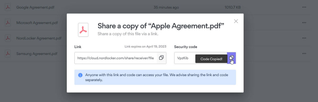 How to manage and share files online using NordLocker