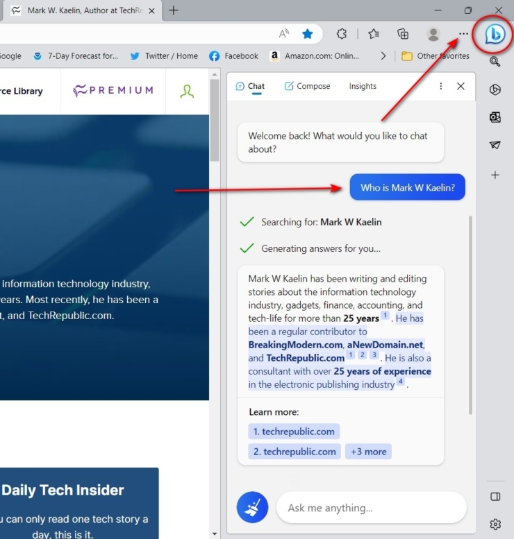 How to hide the Discover button and Copilot in Microsoft Edge