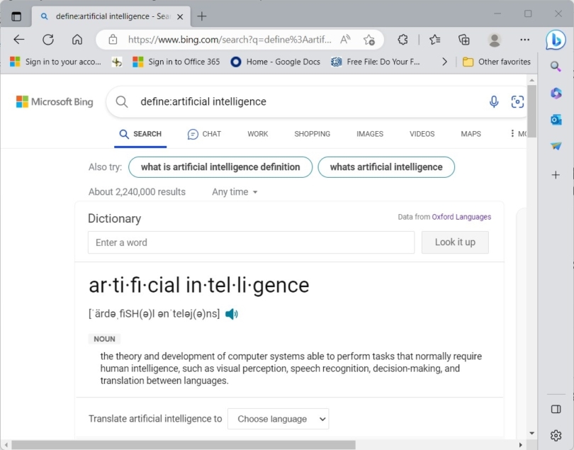 How to use search operators to refine your Bing AI search results