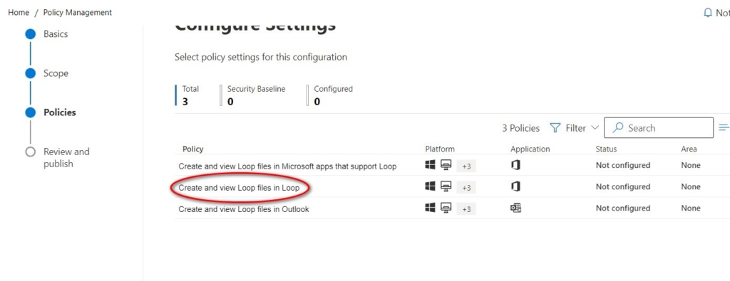 How to activate the Microsoft Loop preview for your organization