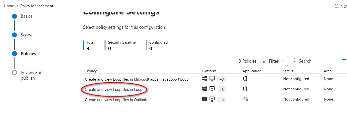 How to activate the Microsoft Loop preview for your organization