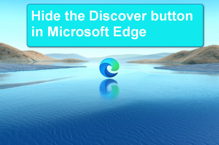 How to hide the Discover button and Copilot in Microsoft Edge