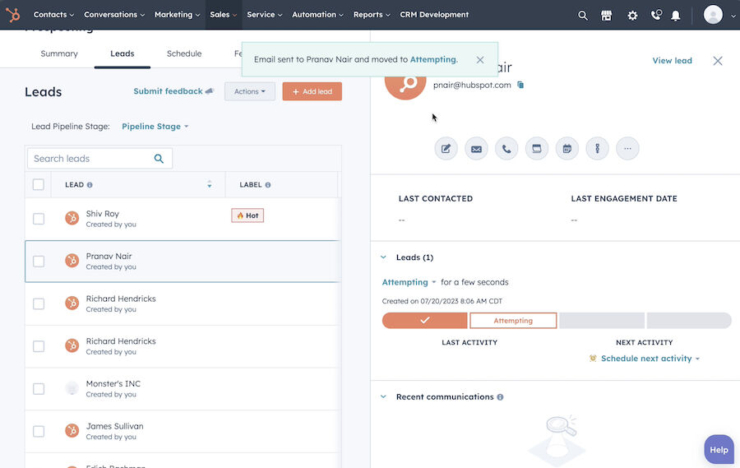 HubSpot vs. Salesforce: Comparing CRM tools