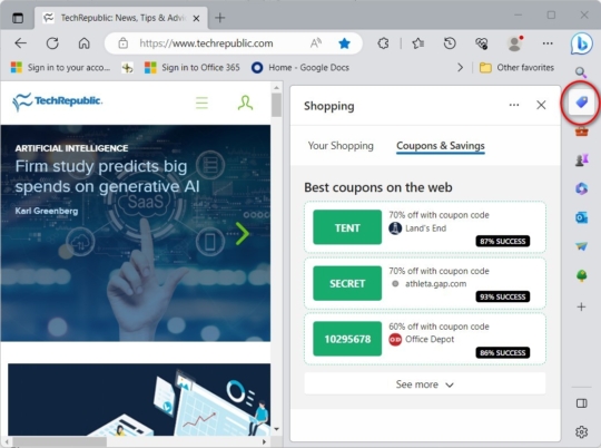 How to Customize the New Sidebar in Microsoft Edge
