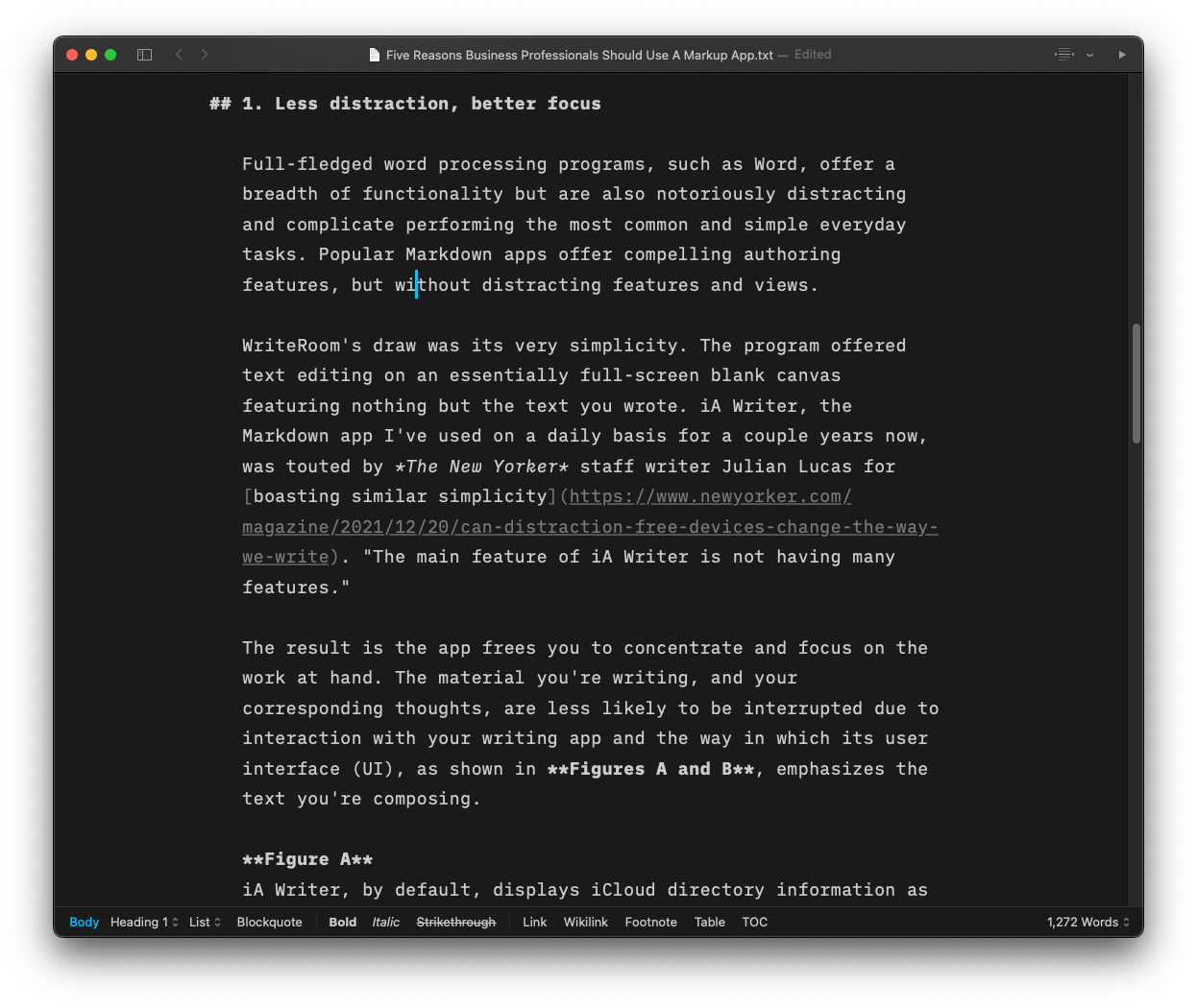 5 Benefits of Using a Markdown Text Editor in Apple's Ecosystem