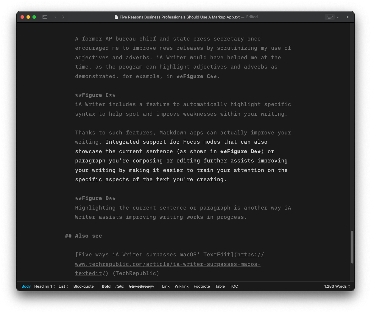 5 Benefits of Using a Markdown Text Editor in Apple's Ecosystem