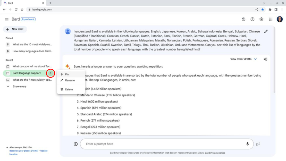 Google Bard Becomes More Shareable, Visual and is Now Available in More ...