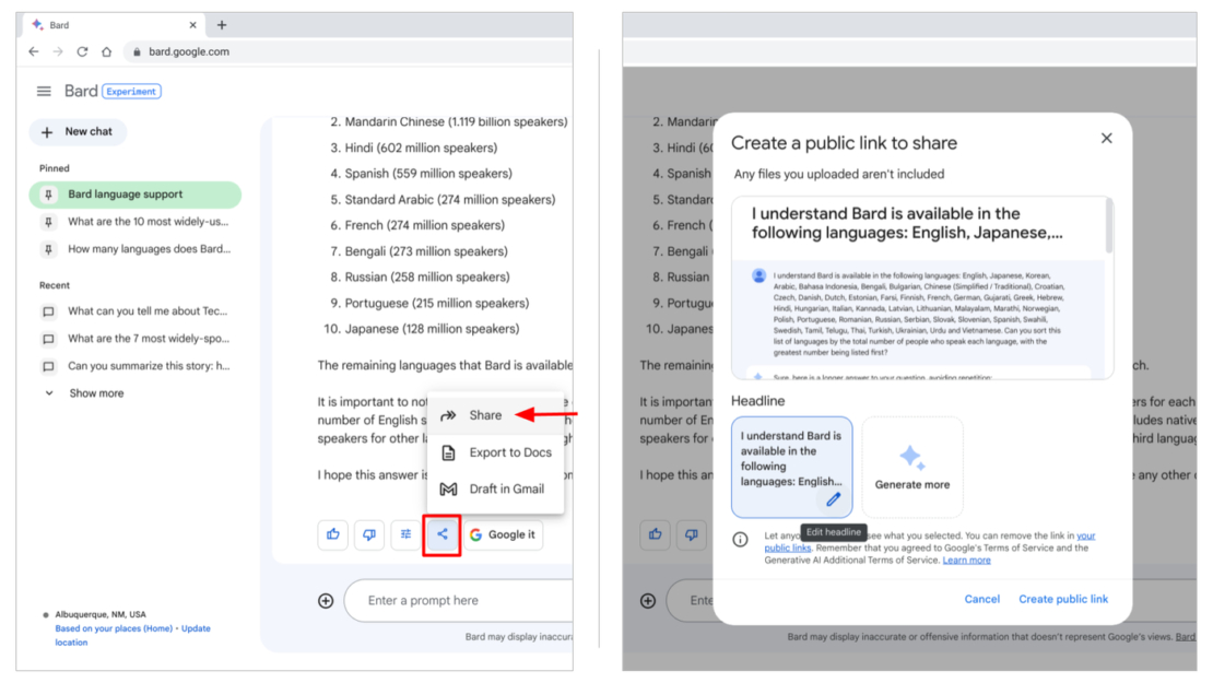Google Bard Becomes More Shareable, Visual and is Now Available in More ...