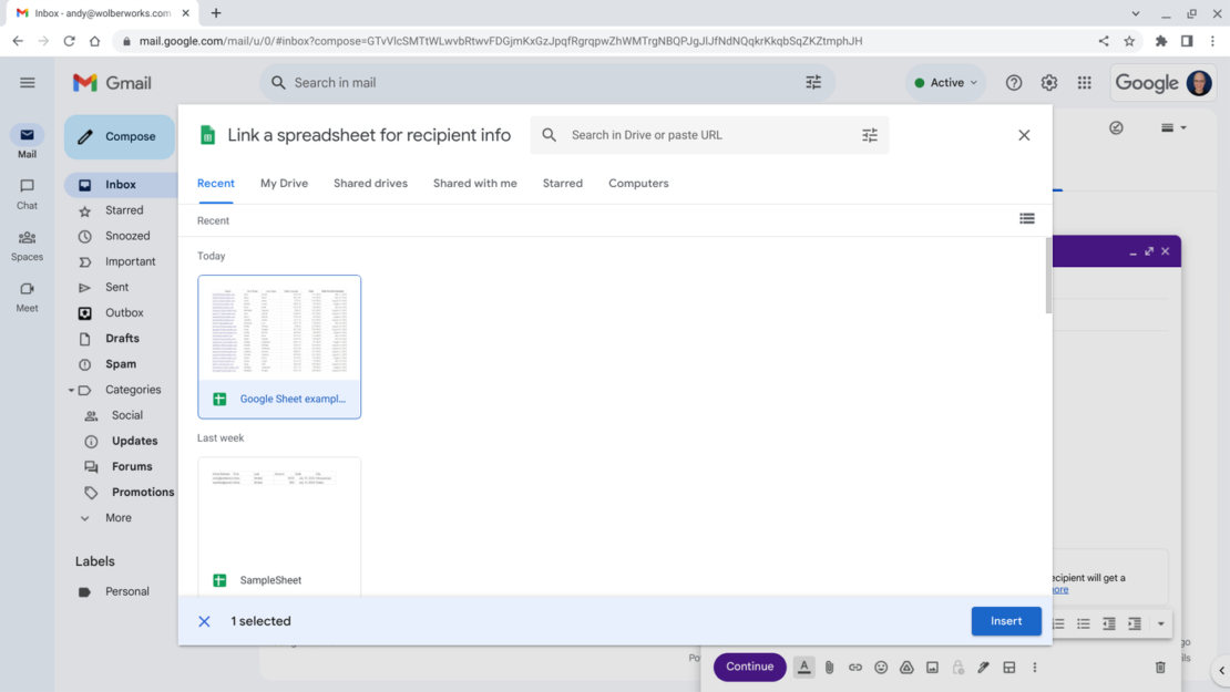 How To Integrate Google Sheets With Mail Merge in Gmail