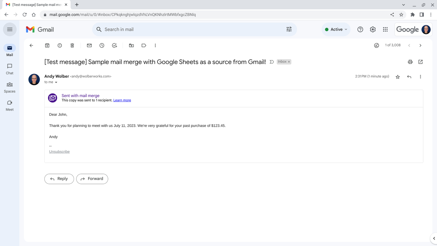 How To Integrate Google Sheets With Mail Merge in Gmail