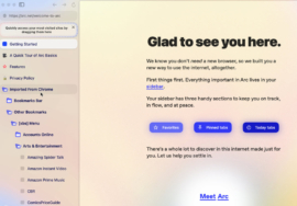 How to Use the Arc Browser on a Mac