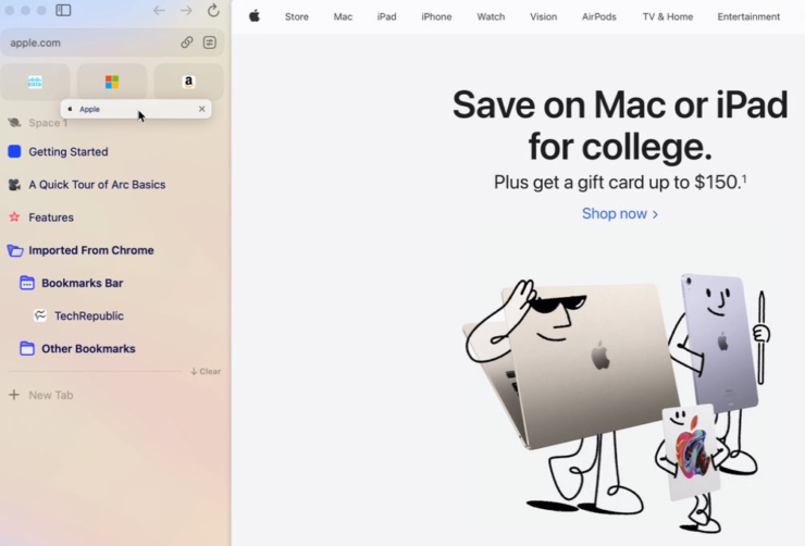 How to Use the Arc Browser on a Mac
