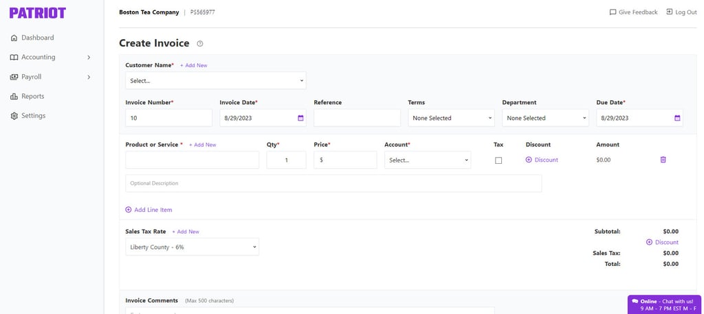 Patriot Accounting Review: Features, Pricing, and More