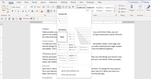 How to Create Multilevel Numbered Headings in Word