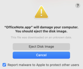 XLoader Malware Variant Targets MacOS Disguised as OfficeNote App