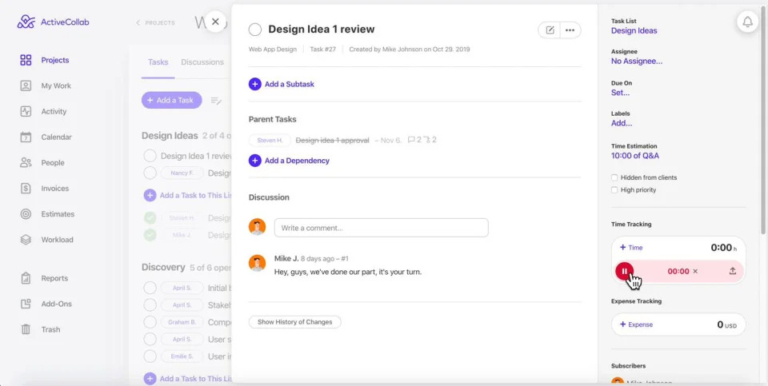 ActiveCollab Review: Pricing, Features & Ease of Use