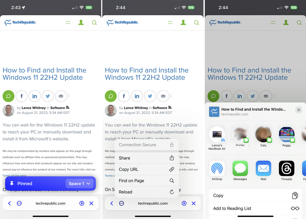 How to Set Up and Use the Arc Browser on iPhone