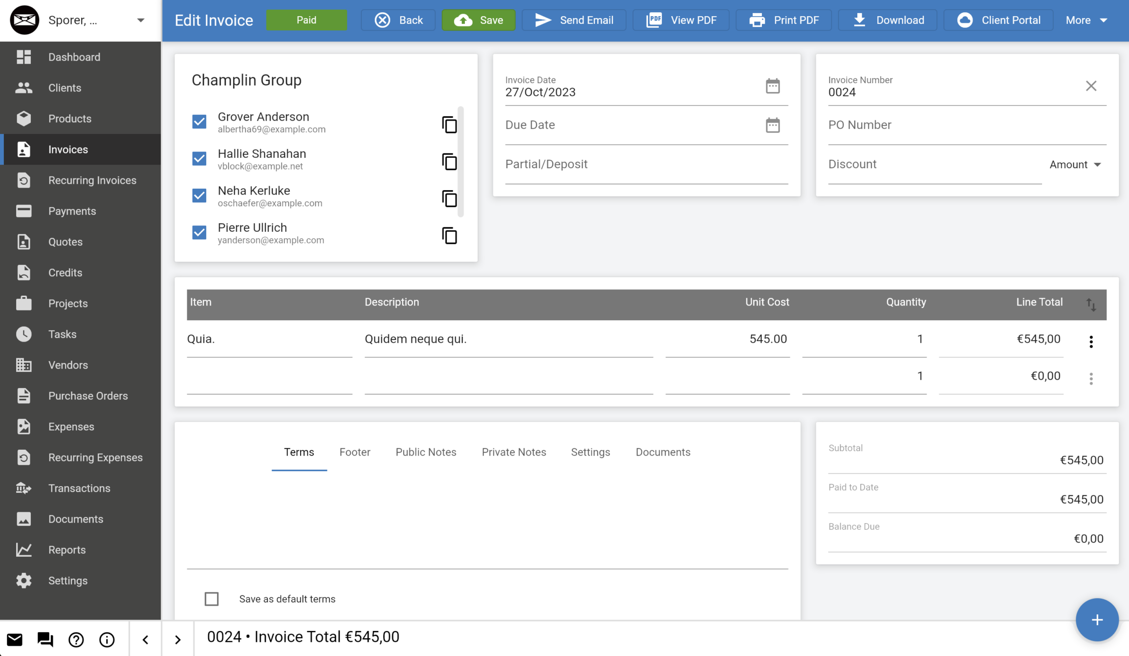 Invoice Ninja Review: Features, Pricing and More