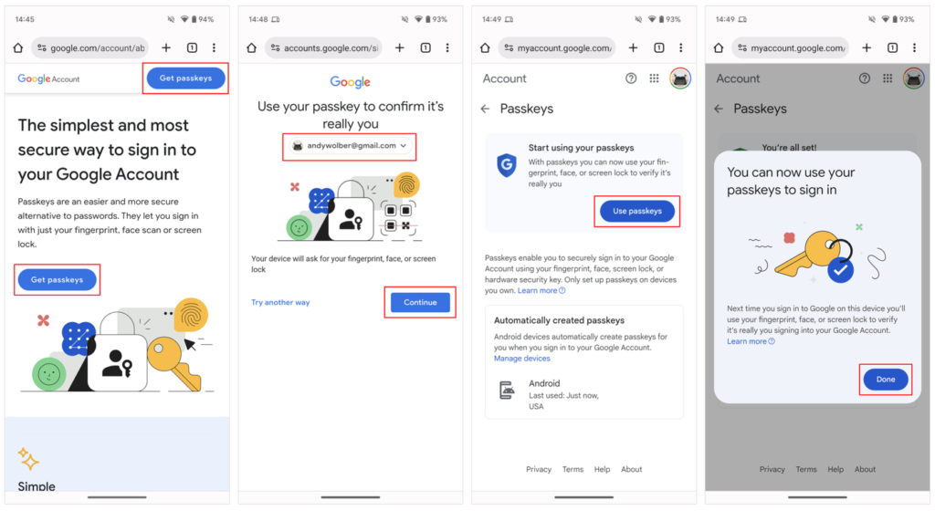 How to Enable Passkeys For Your Google Account