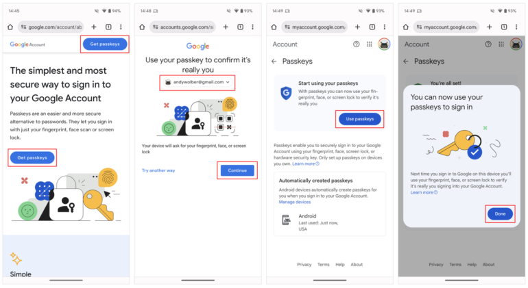 How to Enable Passkeys For Your Google Account