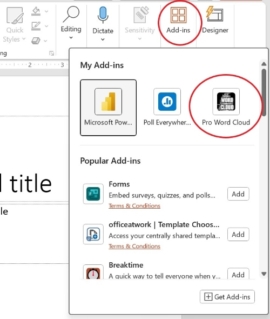 How to Quickly Create a Word Cloud Using PowerPoint