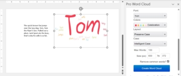 How to Quickly Create a Word Cloud Using PowerPoint