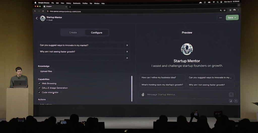 OpenAI DevDay: OpenAI Announces GPT-4 Turbo and GPT Tool Builder Store