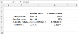 How to Control Data Conversions in Excel for Windows and Mac