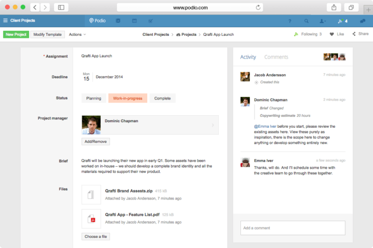 Podio Review: Pricing, Ease of Use, Pros & Cons