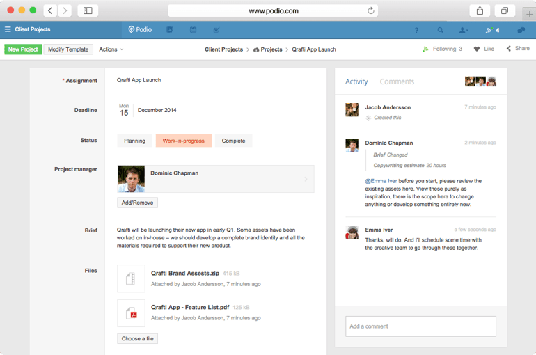 Podio Review: Pricing, Ease of Use, Pros & Cons
