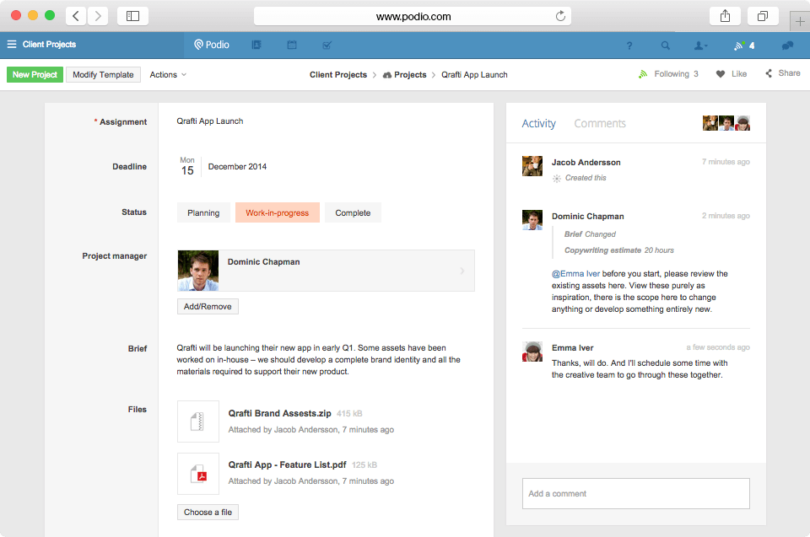 Podio Review: Pricing, Ease of Use, Pros & Cons