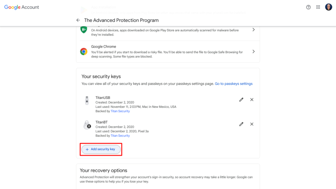 How to Use Google's Titan Security Keys With Passkey Support