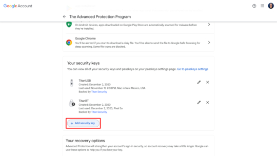 How to Use Google's Titan Security Keys With Passkey Support