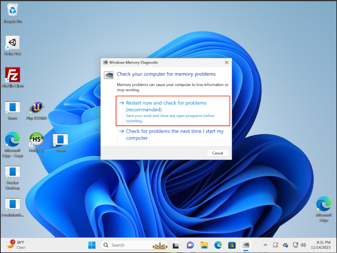 How to Test RAM With Windows Memory Diagnostic | TechRepublic
